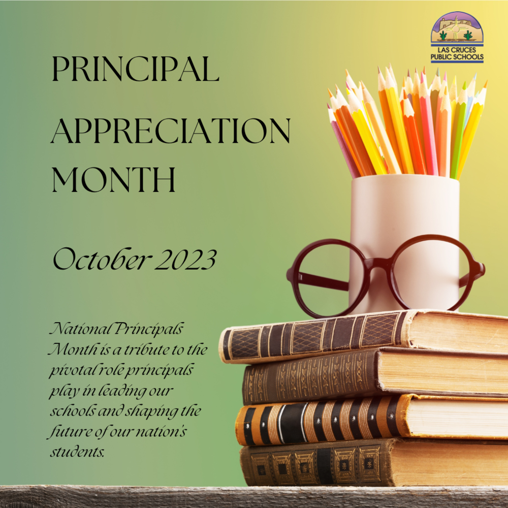 October is National Principals Month! | Tombaugh Elementary School