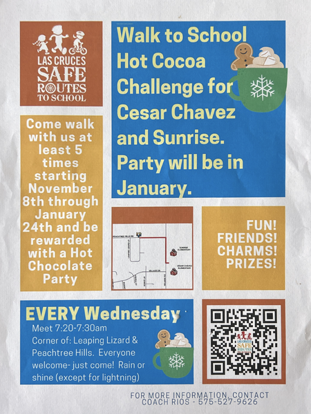 Walk to School | Cesar Chavez Elementary School