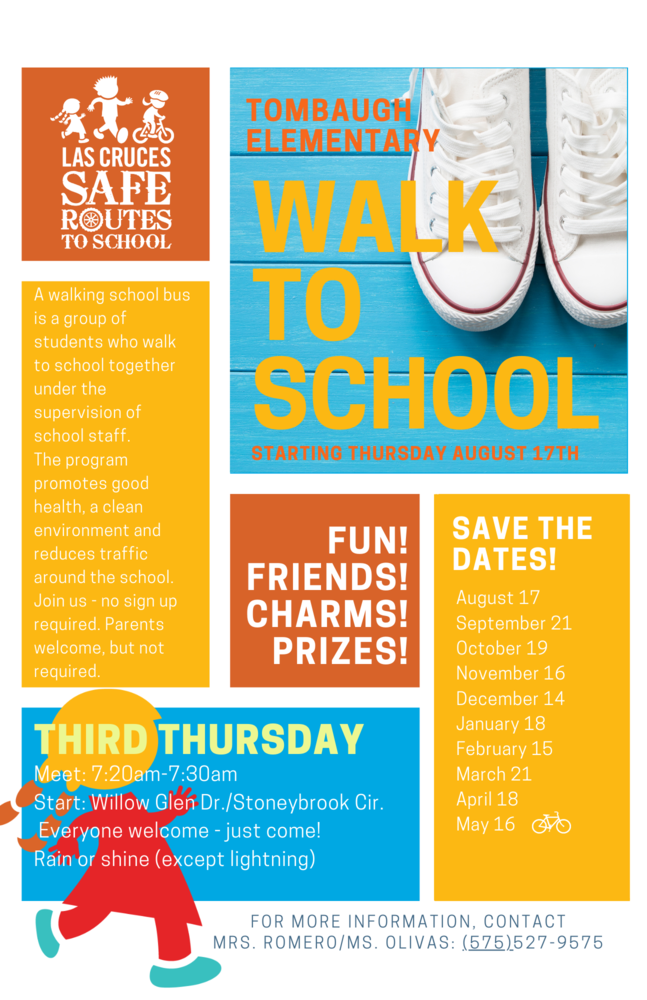 October Walk To School | Tombaugh Elementary School